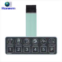 China Silk Screen Printing Membrane Keyboard Graphic Overlay Panel for sale