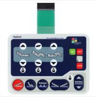 China Silk Screen Printing Membrane Keyboard Graphic Overlay Panel for sale