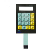 China Silk Screen Printing Membrane Keyboard Graphic Overlay Panel for sale