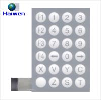 China Custom Waterproof Polyester Membrane Keyboard Switch With 3M 467 For Distance Measurer for sale