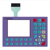 China Customized Waterproof Membrane Keyboard Switch with LED for sale