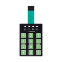 China Embedded LED PET Circuit Membrane Switch Dust Proof Flexible FPC for sale
