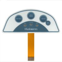 China Clear Window Metal Dome Tactile Switch Customized Design Membrane Key Pad for sale
