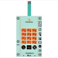 China Capacitive Membrane Touch Switch Tactile Metal Dome Membrane Switch for sale