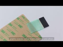Custom PET PC Panel Metal Dome Embossing Button FFC Circuit Membrane Switch Keypad Keyboard