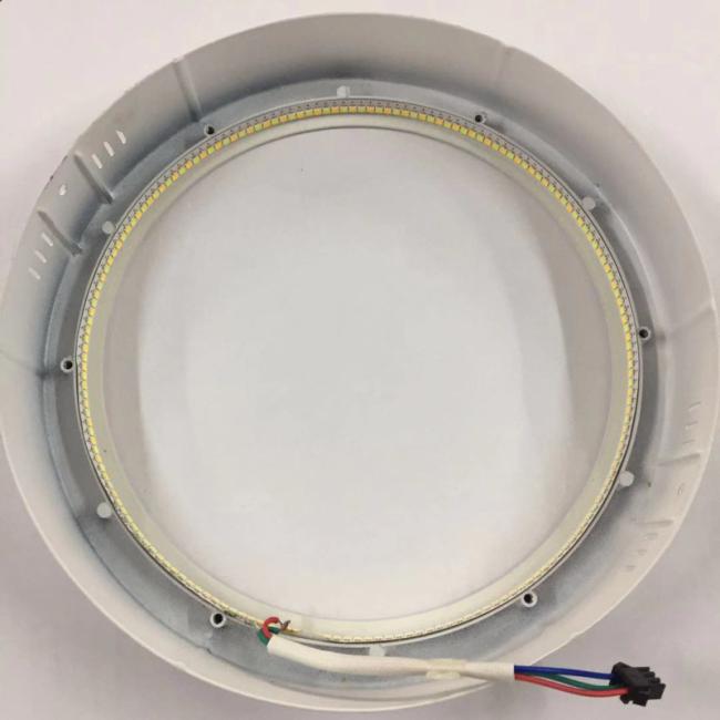 3 Colors Changeable Round Square Surface Mounted Ceiling LED Panel Light 6W 12W 18W 24W By Aluminum Material
