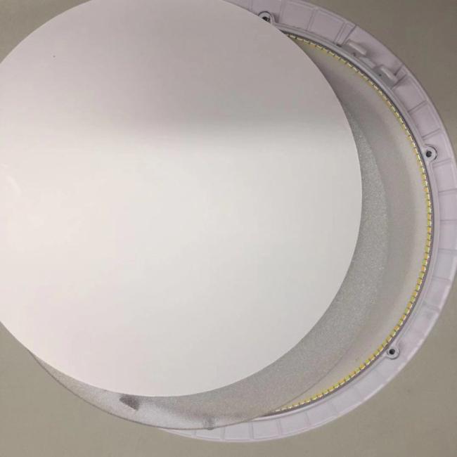3 Colors Changeable Round Square Surface Mounted Ceiling LED Panel Light 6W 12W 18W 24W By Aluminum Material