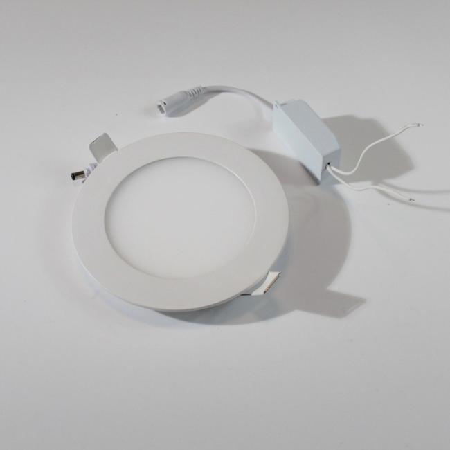 Direct Lit 6W Round LED Flat Panels Led Panel  Back Light Cheap LED Panel Light