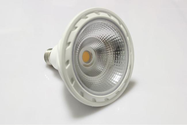 PAR20 PAR30 PAR38 Aluminum Shell LED Par Light  Spotlight Bulb E27 85-265Vac 80lm/W For Ceiling Bulb