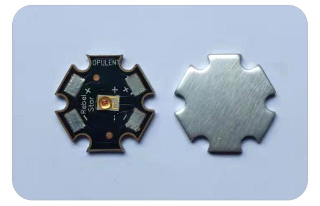 Any Size Nature Light High Heat Dispersion High Power LED Chips Module Rebel Amber SMD 585-595nm