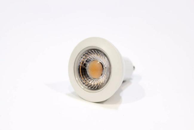 COB GU10 7W Lamp Dimmable Led Spotlight Cup 600Lm