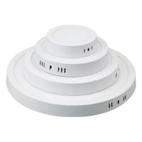 Quality Outdoor Ceiling Panel Light 3 Colors 6W 12W 18W 24W Round Square for sale