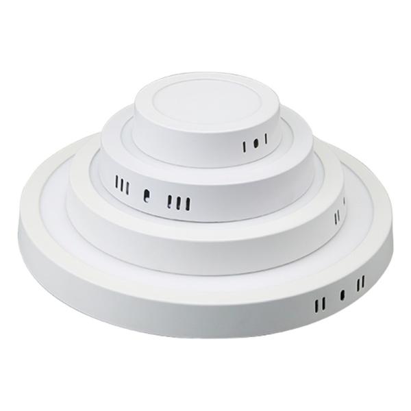 Quality Outdoor Ceiling Panel Light 3 Colors 6W 12W 18W 24W Round Square for sale