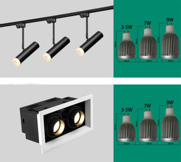Quality Modern LED Cob Spotlight AC85~265V 5/7/10W 50000 Lifetime For Home Office for sale