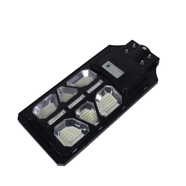 Quality 100W LED Solar Street Lights Outdoor Powered Lights With Micro Wave Sensor for sale