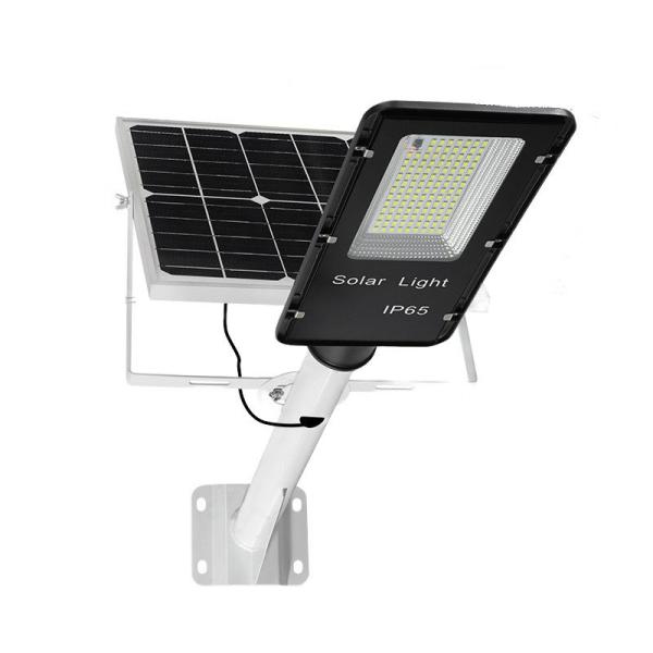 Quality 100W Solar Sensor Street Light With 6-8 Hours Charging Time 6500K for sale