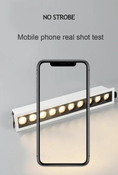 Quality High Quality 10W Dali Dimmable Led Downlight Indoor Anti-glare Recessed Grille for sale