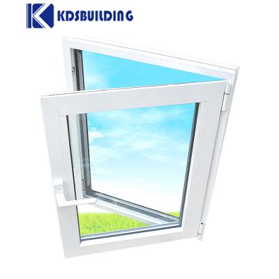 Cina KDSBuilding Xiamen Standard europeo risparmio energetico alluminio Tilt e girare finestra con fly screen in vendita