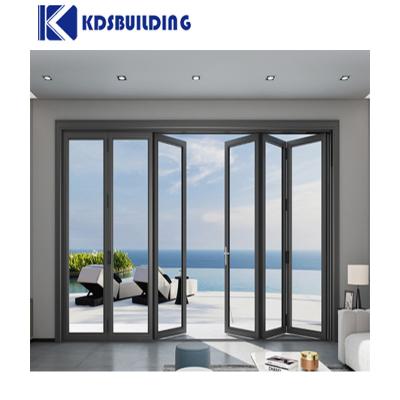 Cina KDSBuilding Australia Profilo e telaio per finestra pieghevole in alluminio temperato con doppio vetro standard in vendita