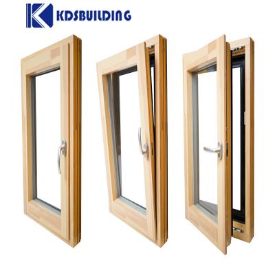 Cina KDSBuilding di alta qualità Champagne Color Frame Aluminum Tilt And Turn Window Con Giubbotti Hardware in vendita in vendita