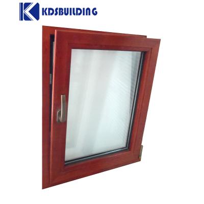 Cina KDSBuilding Brake Bridge Profile Verticale Scorrevole Champagne Color Aluminium Turn And Tilt Window in vendita
