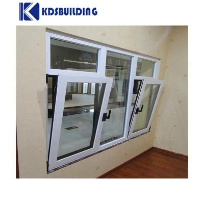 China AS2047 Economia de energia e efeito de ventilação de alumínio inclinação e virar janelas Design moderno para casa à venda