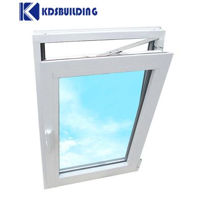 China KDSBouwen van aluminium villa anti-diefstal op maat dubbel glas kantelen en draaien geluidsbestendige venster voor woonruimten Te koop