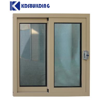 China KDSBuilding Thermal Brake Aluminium Schuifvenster Wielen Orkaan Impact Alloy Vensters In Moderne Stijl Te koop