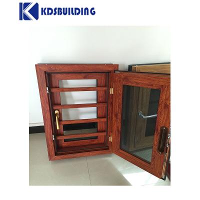 China Geluidsdicht dubbelglazen geïsoleerd ontwerp Hoog impact energie-efficiëntie Aluminium Casement Window Te koop