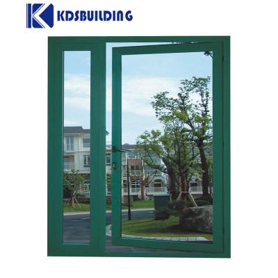 China KDSBouwkelderbedekking 30 x 76 centimeter Prijs M2 Rubber Hurricane Impact Glas Venster Aluminium Venster Te koop