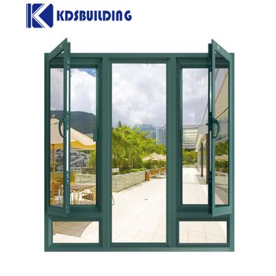 China KDSBouwkelderbedekking 30 x 76 centimeter Prijs M2 Rubber Hurricane Impact Glas Venster Aluminium Venster Te koop