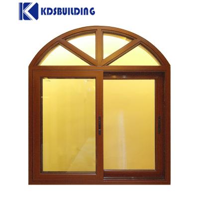 Китай KDSBuilding Деревянные окна двух панелей для коммерческого здания с скользящим оконным стеклом продается