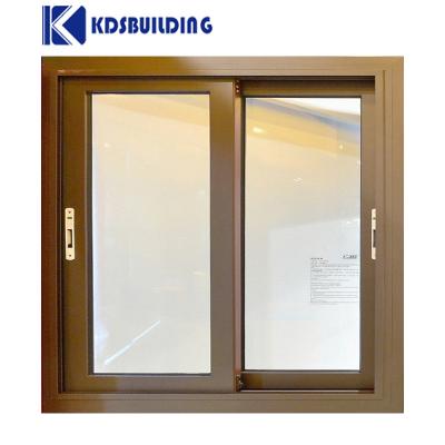 Китай KDSBuilding Деревянные окна двух панелей для коммерческого здания с скользящим оконным стеклом продается