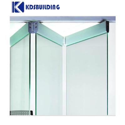 China KDSConstrução de alta qualidade vidro temperado impacto furacão vidro portas duplas para porta principal e janela à venda