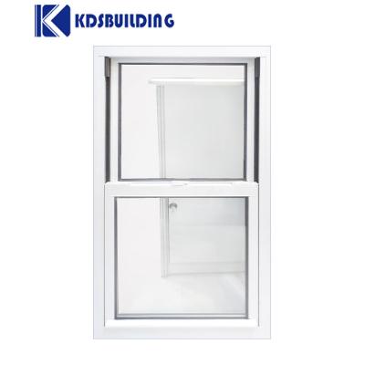 China KDSBuilding Hurricane Impact Grill Double Hang Aluminium Badkamer Ventilatie Venster Ontwerpen Te koop