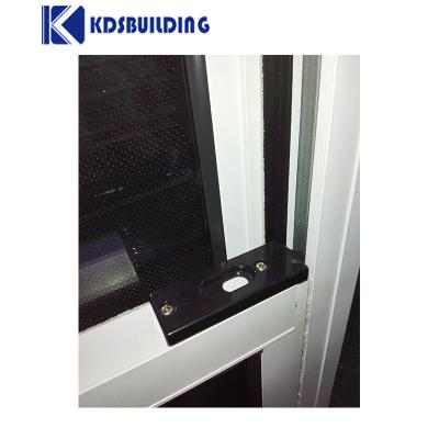 China KDSBuilding Hurricane Impact Grill Double Hang Aluminium Badkamer Ventilatie Venster Ontwerpen Te koop