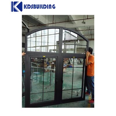 China KDSBouwprijs Goedkoop 88mm 2 Track Schuif Aluminium Venster Grills Ontwerp Foto's Voor Schuifvenster Te koop
