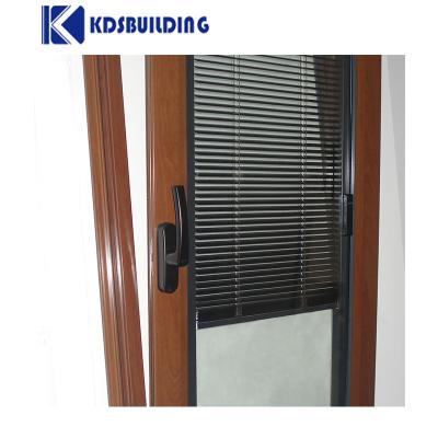 Китай KDSBuilding Новый дизайн Шампанский цветовой каркас двойного закаленного стекла Алюминий наклон и поворот окна для дома продается