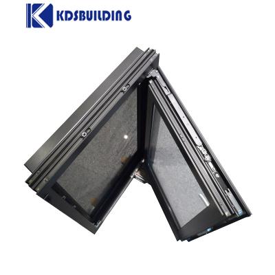 Cina KDSBuilding Moderno Design Cornice Nera Cina Fornitore Piccole Dimensioni Casamento In Alluminio Finestre Casa Prefabricata in vendita