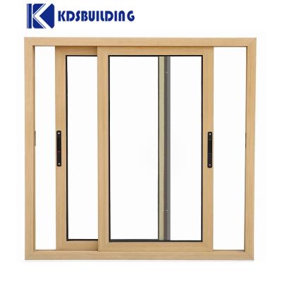 Китай KDSBuilding China Factory Настраиваемый размер Алюминиевое Сдвижное окно Затемненное стекло для домов продается