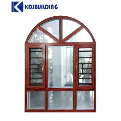 China NFRC gecertificeerd warm verkocht in Europa en Noord-Amerika Thermal Broken Aluminium Casement met getinte glas Te koop