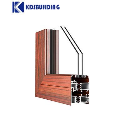 China KDSBuilding heiß verkauft, in europäischer Art, Aluminium-Tilt-und-Turn-Fenster mit deutscher Hardware-Sperre für Büro zu verkaufen