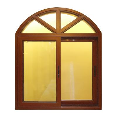 Китай KDSBuilding Europe Style Design Алюминиевые стеклозащитные окна для ванной комнаты с решеткой и аркой продается