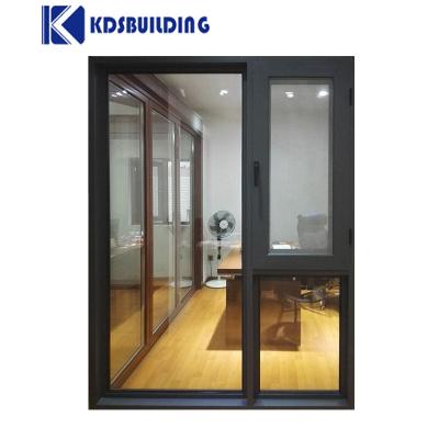 China KDSBuilding NFRC-Zertifikat kundenspezifische Farbe Thermal Break Aluminium Badezimmer Casement Fenster Designs zu verkaufen