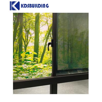 China Competitieve prijs Thermal Break Aluminium Swing Double Glaze Casement Window Met Fixed Glass Te koop