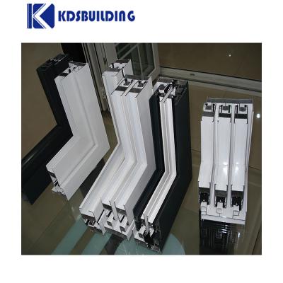 Cina Moderno design KDSCostruzione risparmio energetico Low-E doppio vetro intelligente Aluminium finestra scorrevole con griglia in vendita