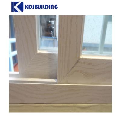 Cina Moderno design KDSCostruzione risparmio energetico Low-E doppio vetro intelligente Aluminium finestra scorrevole con griglia in vendita