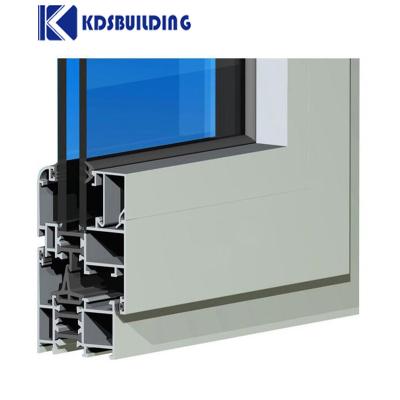 Cina KDSBuilding Double Tempered Glass Opening Inward Tilt And Turn Window Con Cornice In Alluminio Per Casa in vendita