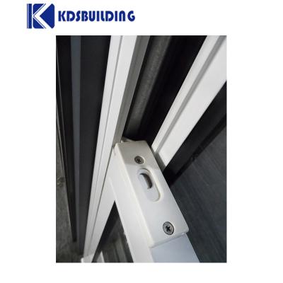 Cina KDSBuilding Nuovo design Fabbricante Verticale Scorrevole Aluminio Finestra Doppia Appesa Finestra d'Angolo in vendita
