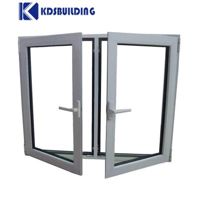 China KDSBuilding Hot Sell nieuwste ontwerp dubbel geglazuurd aluminium casement Venster materiaal prijs Te koop